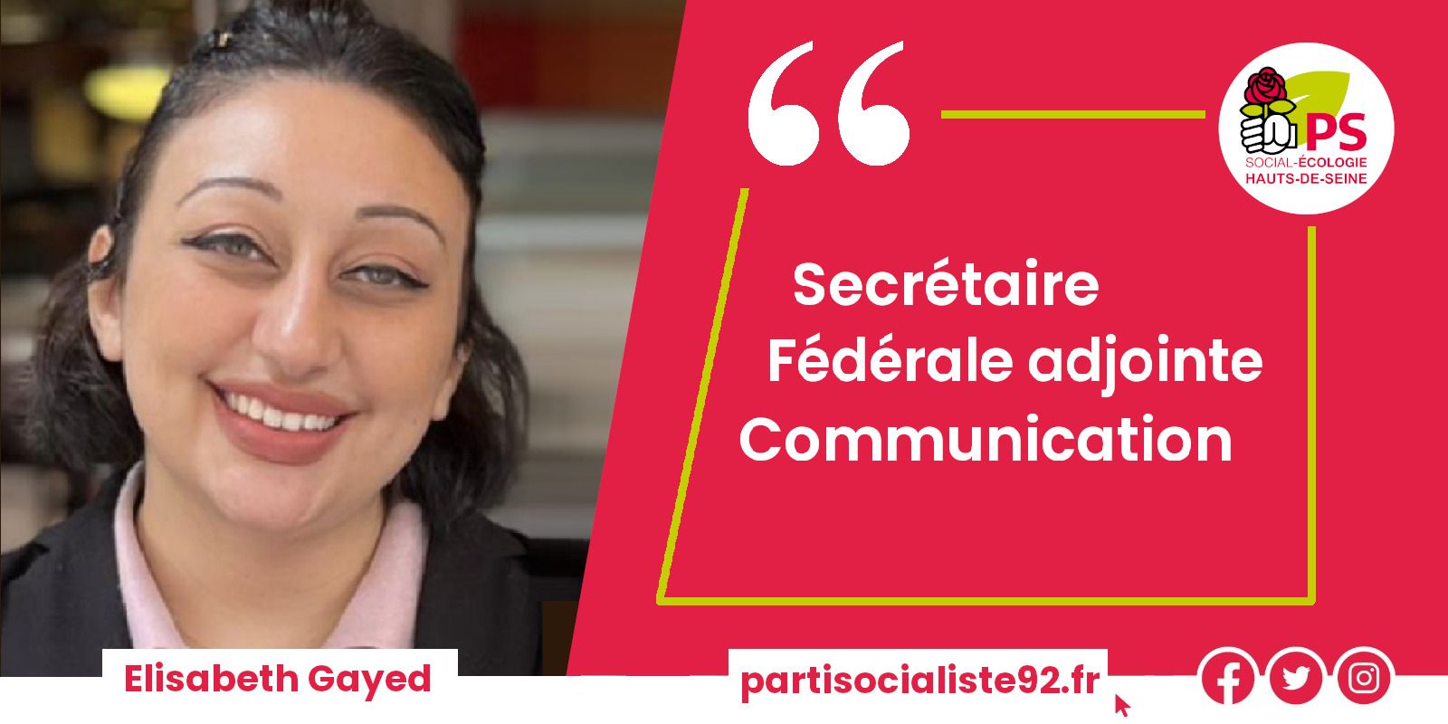 Elisabeth GAYED - Site officiel de la Fédération du Parti Socialiste ...